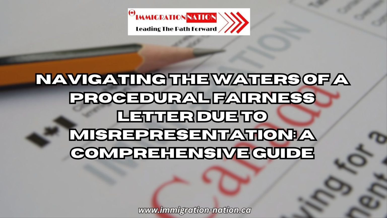 Navigating the Waters of Procedural Fairness Letters Due to ...