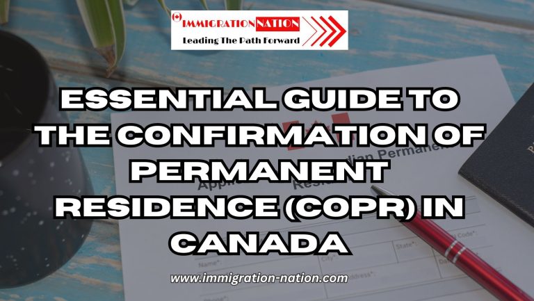 Essential Guide to the Confirmation of Permanent Residence (COPR) in ...